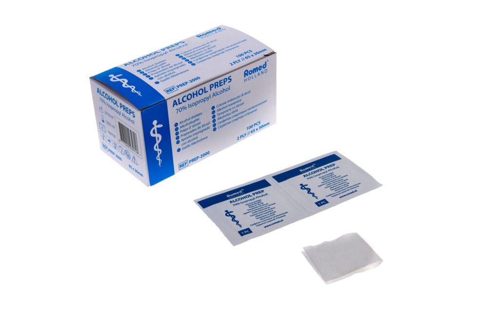 Pre-Injection Wipes Pack 100