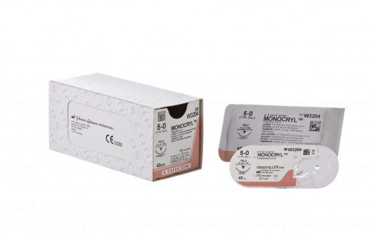 Suture Monocryl 4/0 W3205 Box 12