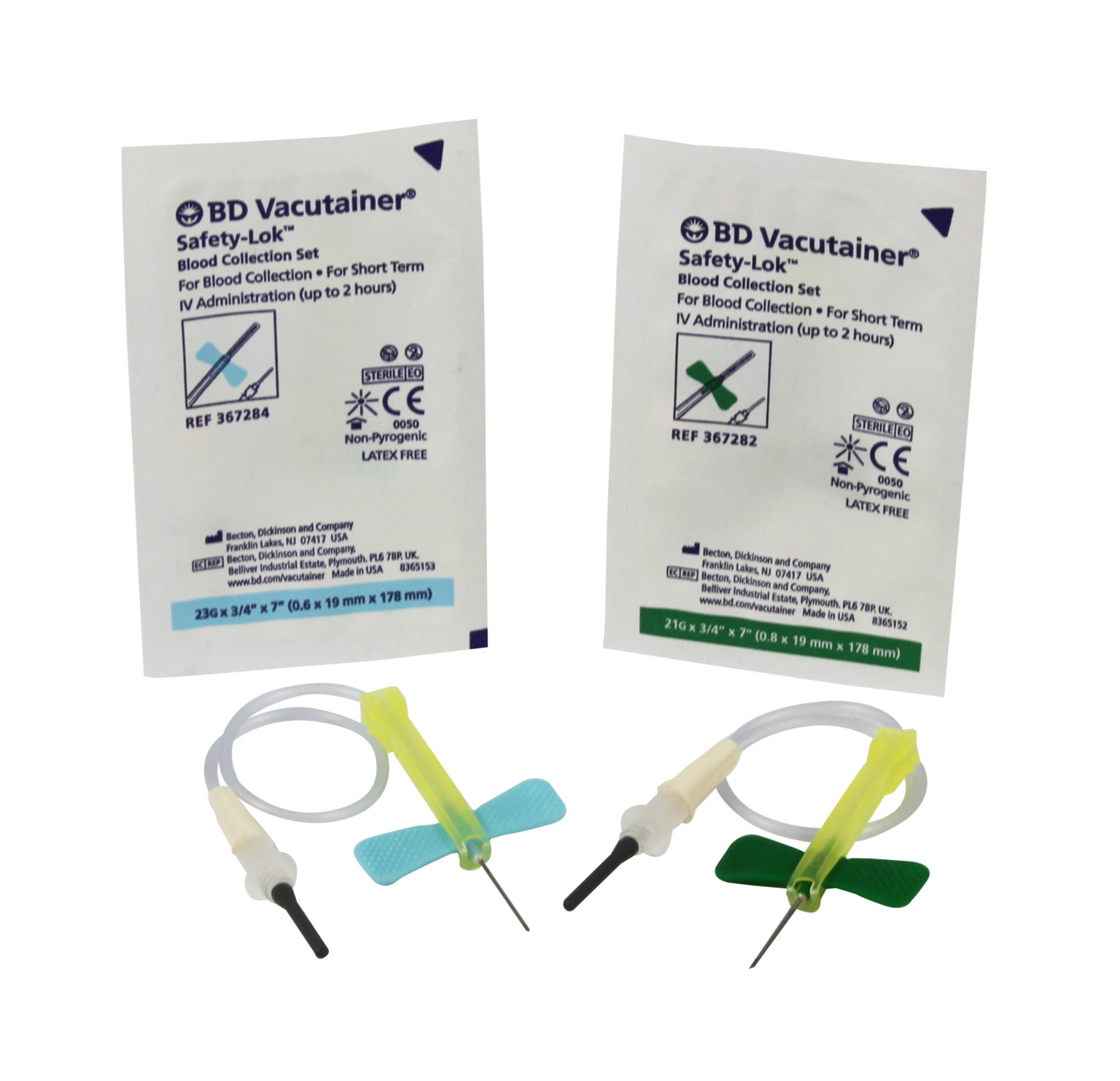 BD Vacutainer Safety Lok Blood Collection Set