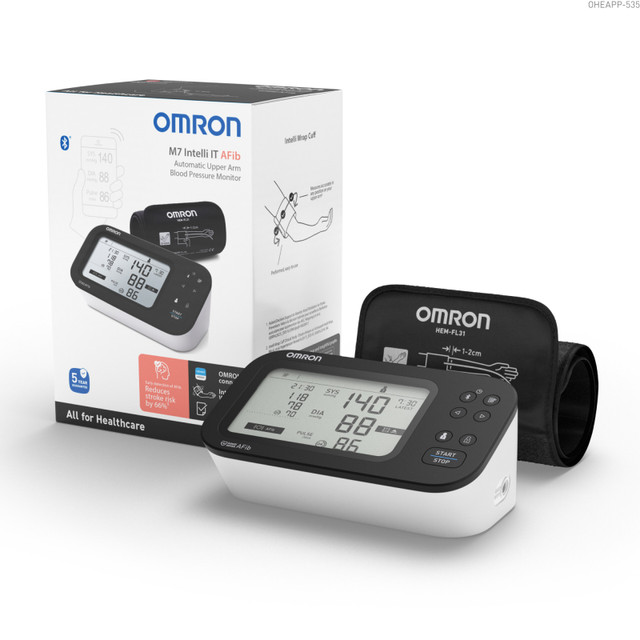 Omron M7 IT with AFib Automatic BP Monitor